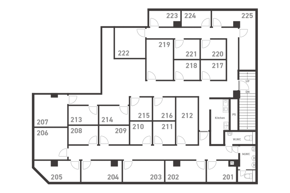 【神戸三宮駅徒歩4分】レンタルオフィスRe:ZONE神戸三宮01(リゾーン)