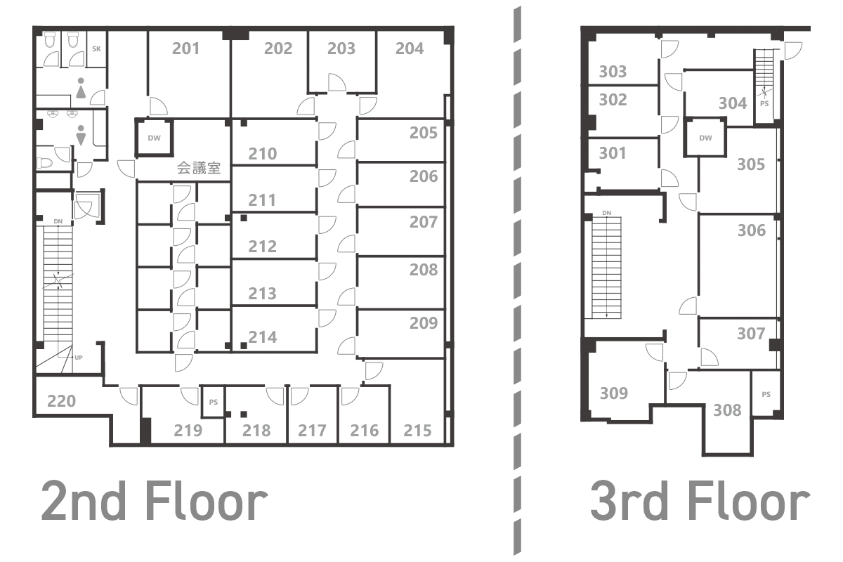 【高槻駅徒歩3分】完全個室のレンタルオフィスRe:ZONE高槻01(リゾーン)
